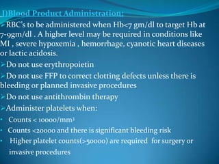 Sepsis – pathophysiology and management | PPTX