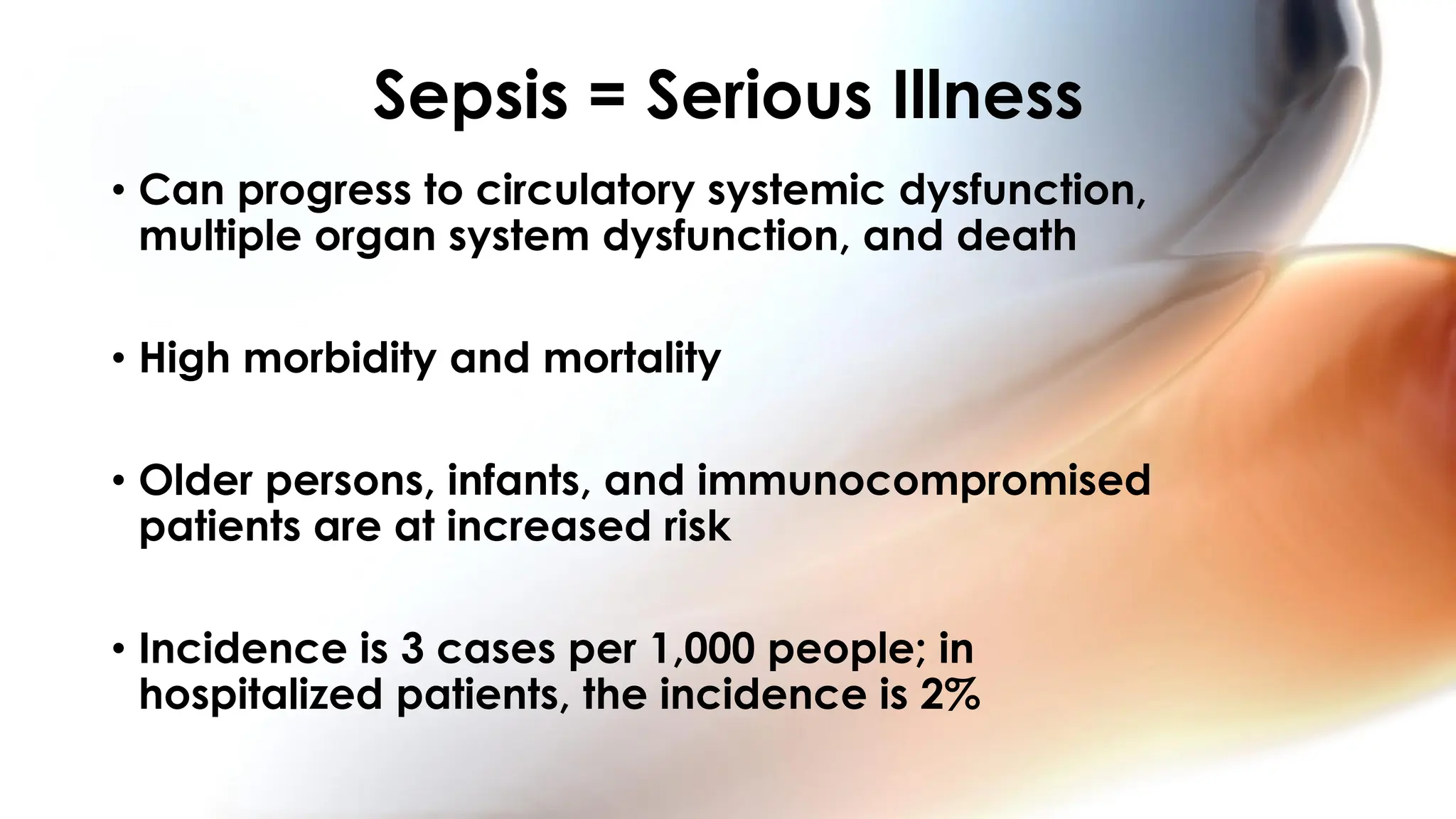 Sepsis Power Point Slides.pdf how to diagnose prevention | PDF
