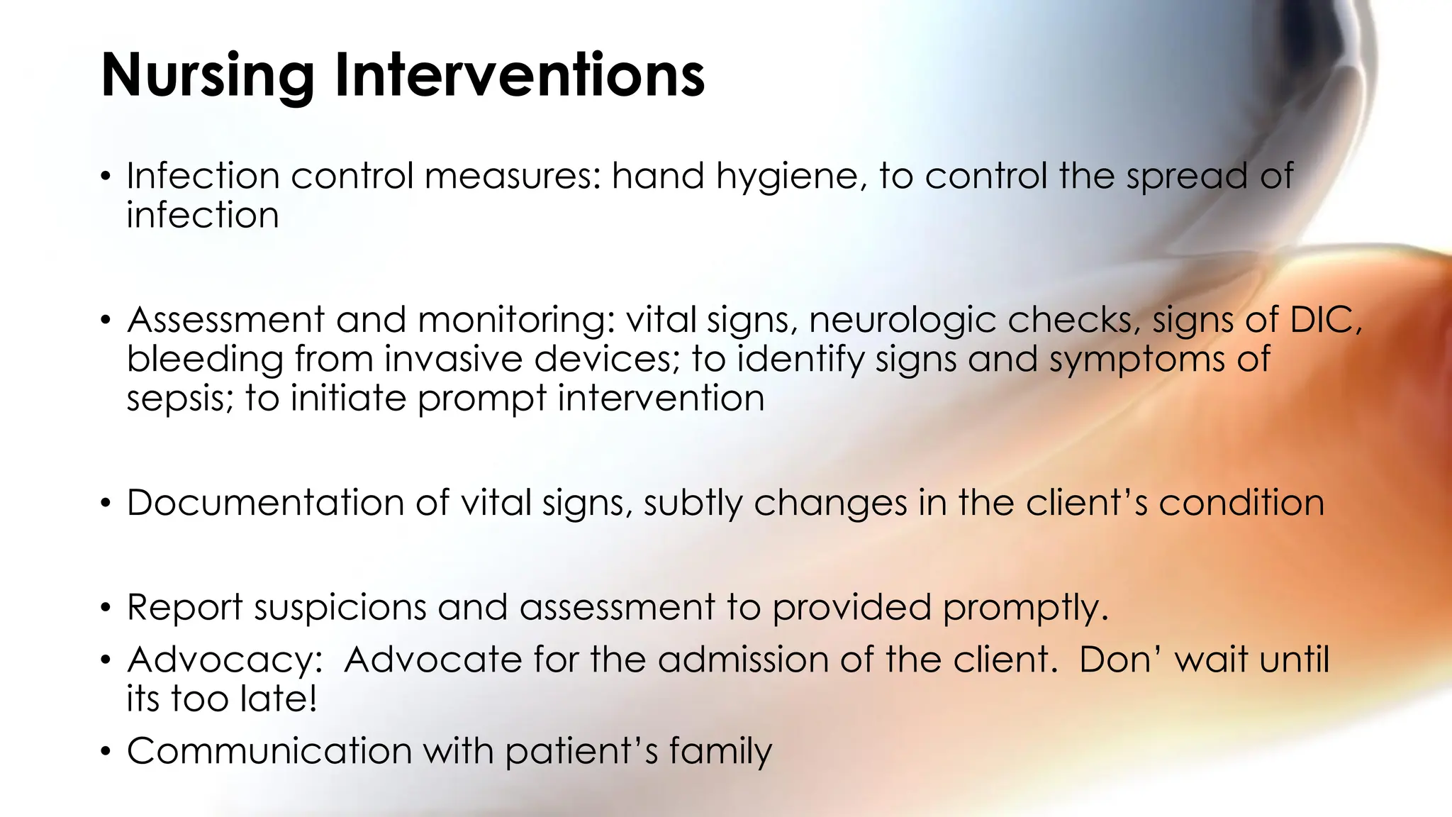 Sepsis Power Point Slides.pdf how to diagnose prevention | PDF