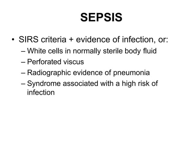 Sepsis, Septic Shock and Surviving Sepsis Guidelines | PPTX | First Aid ...