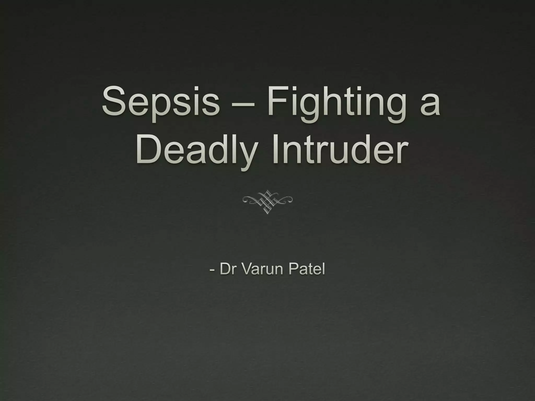 Acute Sepsis - Emergency Management | PPTX
