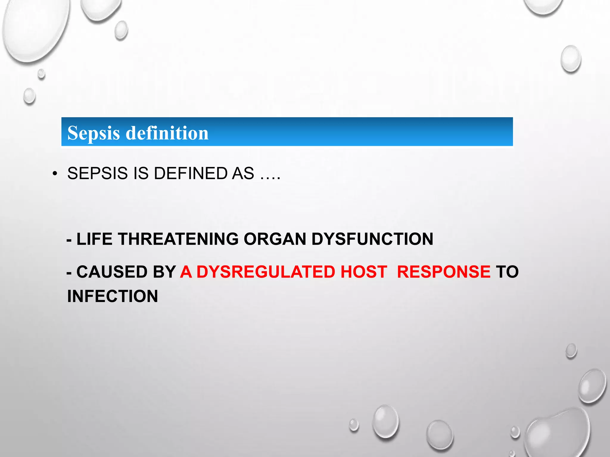 Sepsis presentation by shami | PPTX