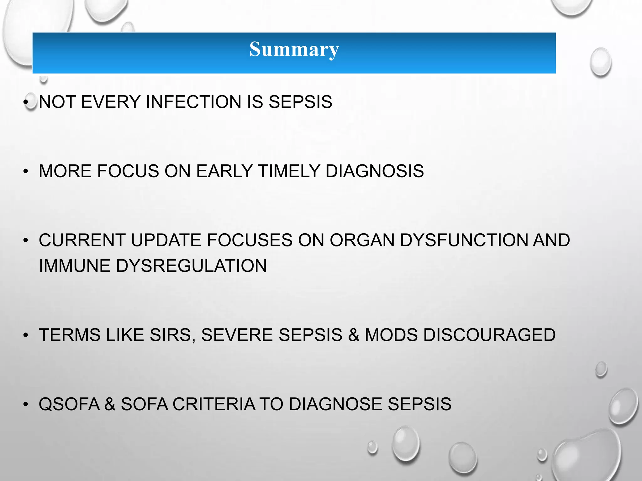 Sepsis presentation by shami | PPTX