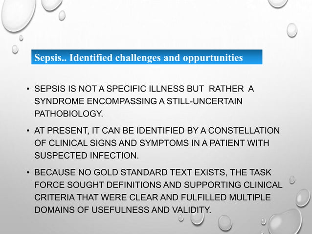 Sepsis presentation by shami | PPTX