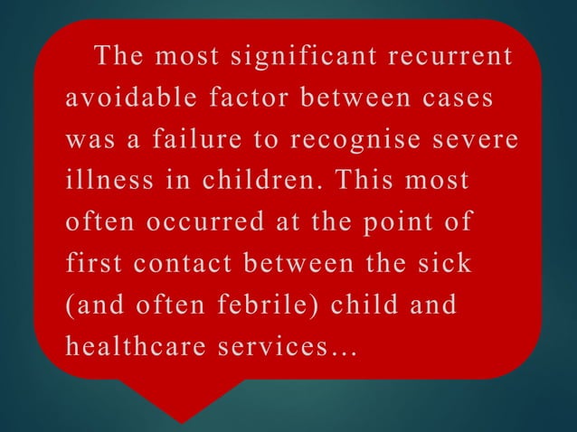 RCEM Paediatric Sepsis Talk | PDF