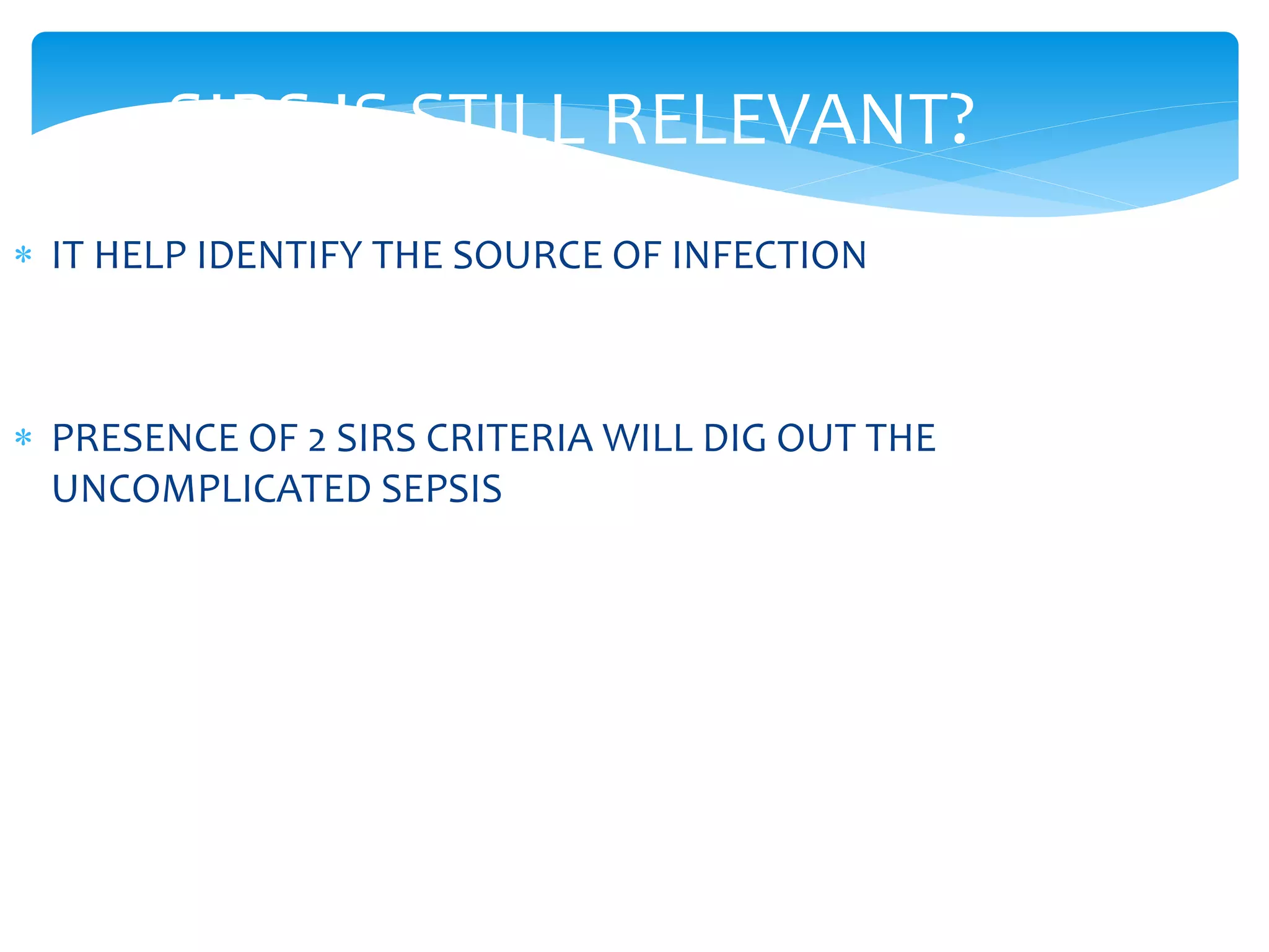 Sepsis scoring | PPTX