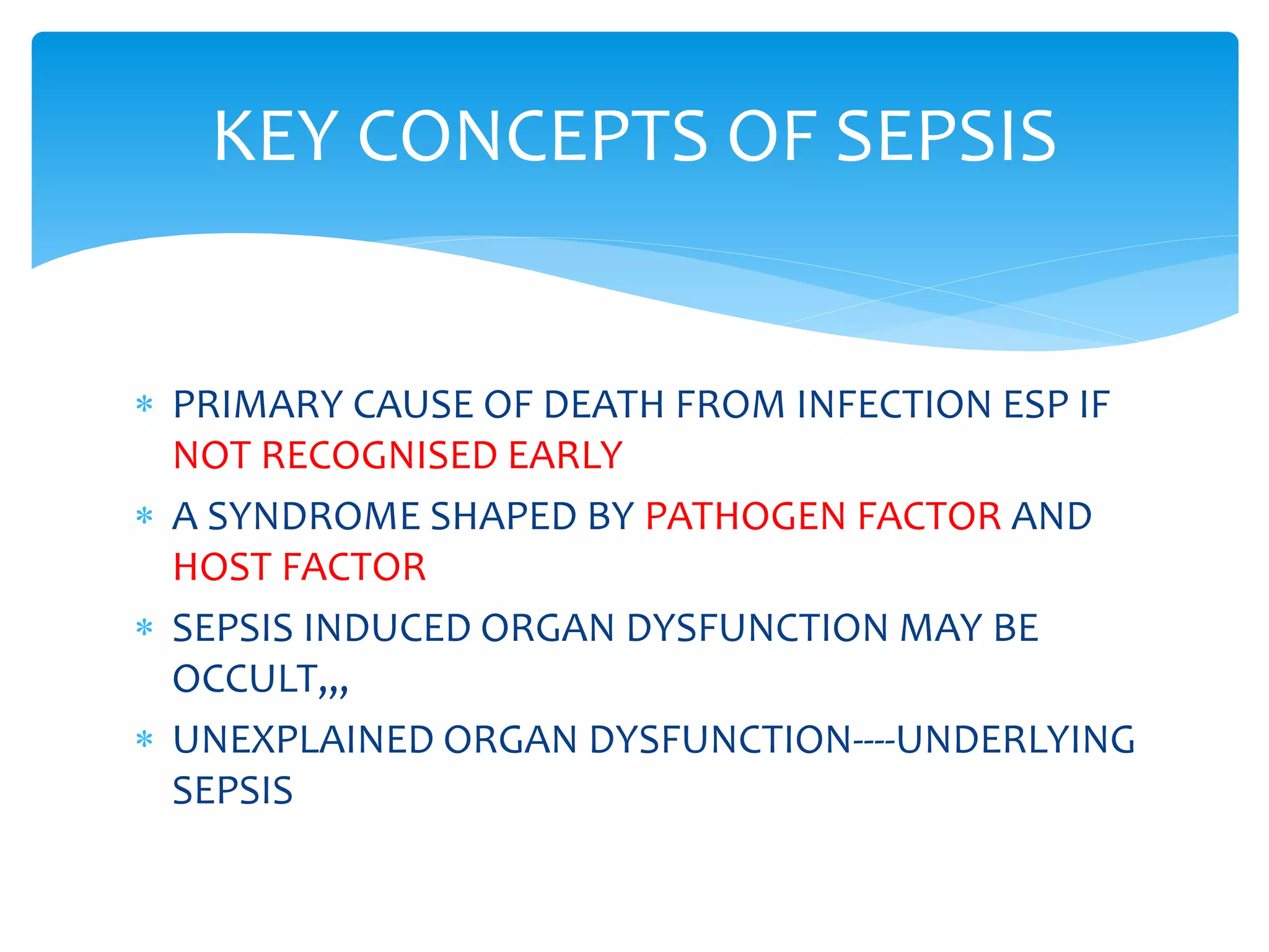 Sepsis scoring | PPTX