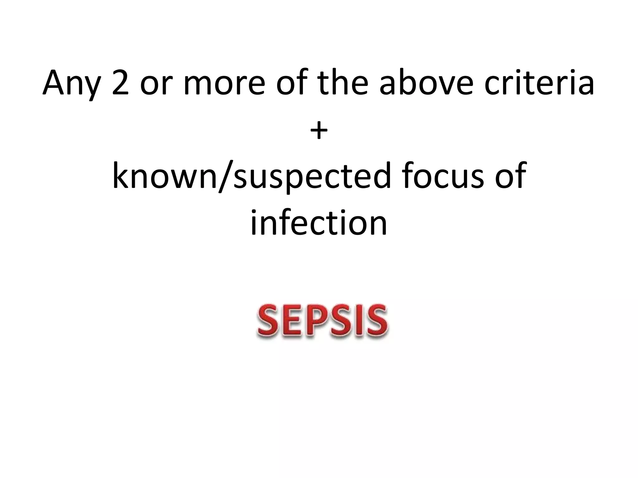 Sepsis Screening Tool Pptx First Aid Injuries