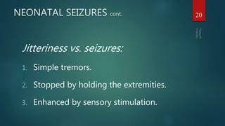 Sepsis, seizure & birth injuries | PPT