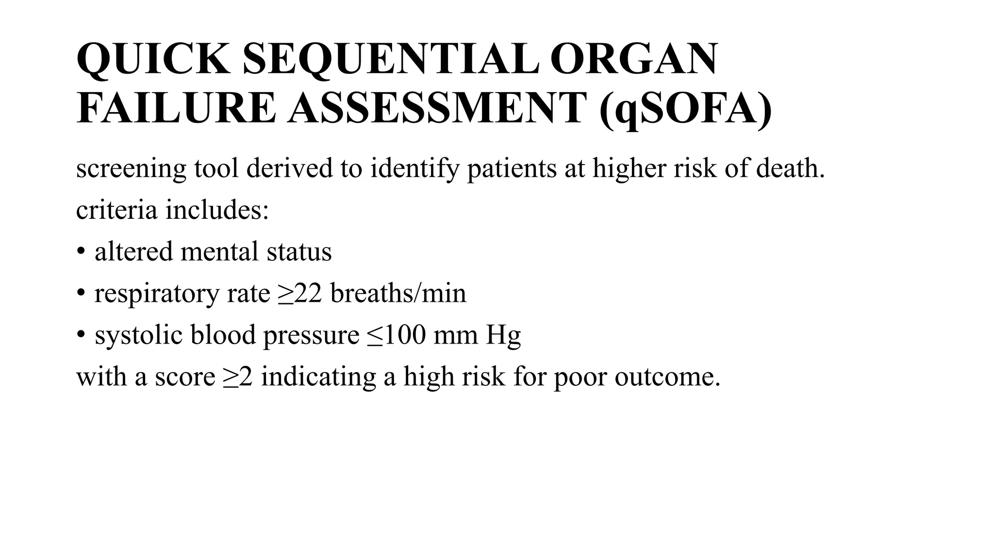 Approach to Sepsis & Septic Shock in Emergency Medicine. | PPTX