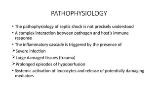 Sepsis investigation and treatment....... | PPTX