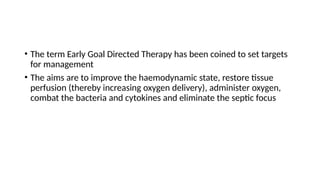 Sepsis investigation and treatment....... | PPTX