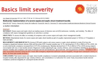 Sepsis the Hidden Killer | PPT