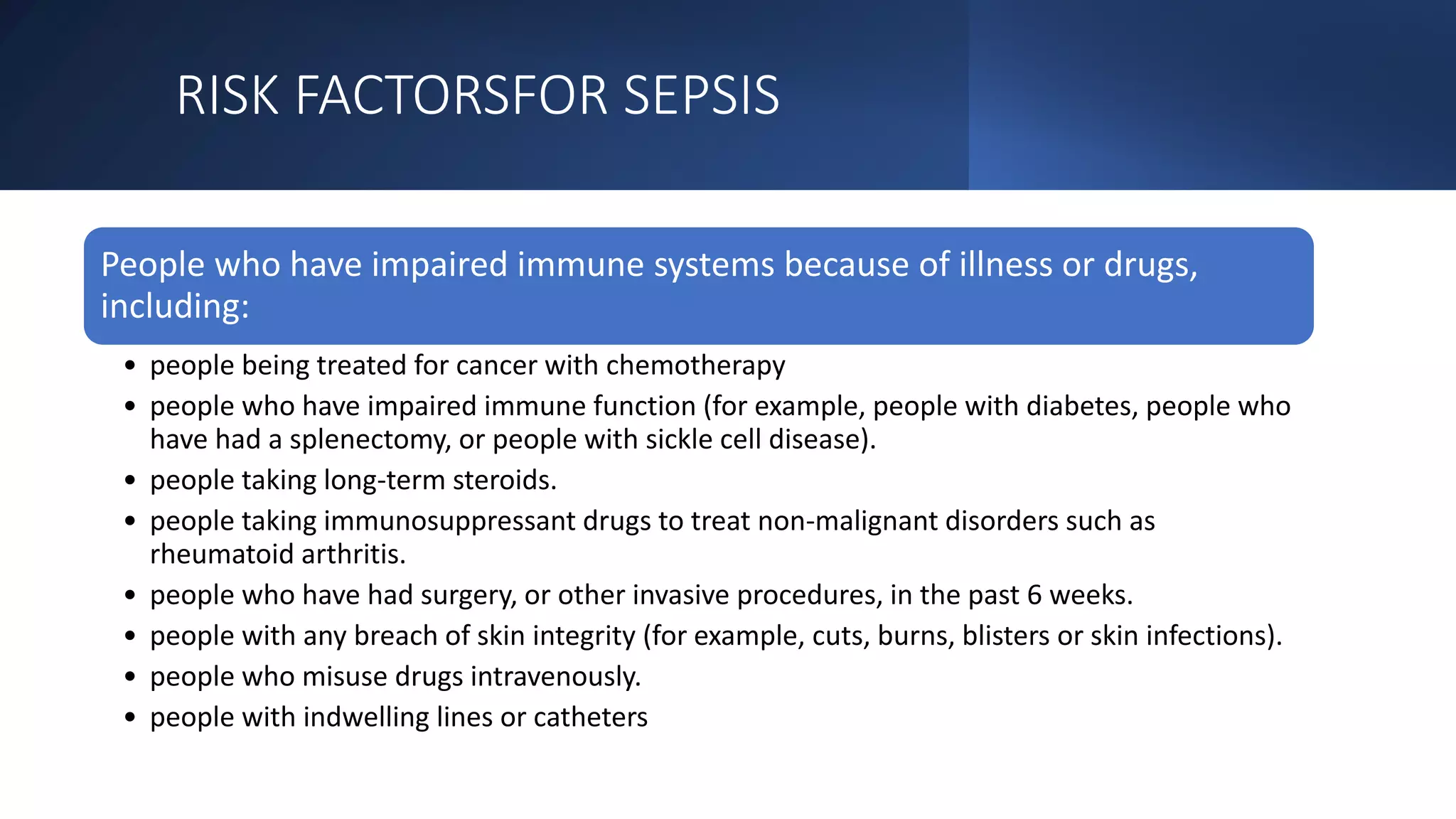 Sepsis Training Program | PPTX