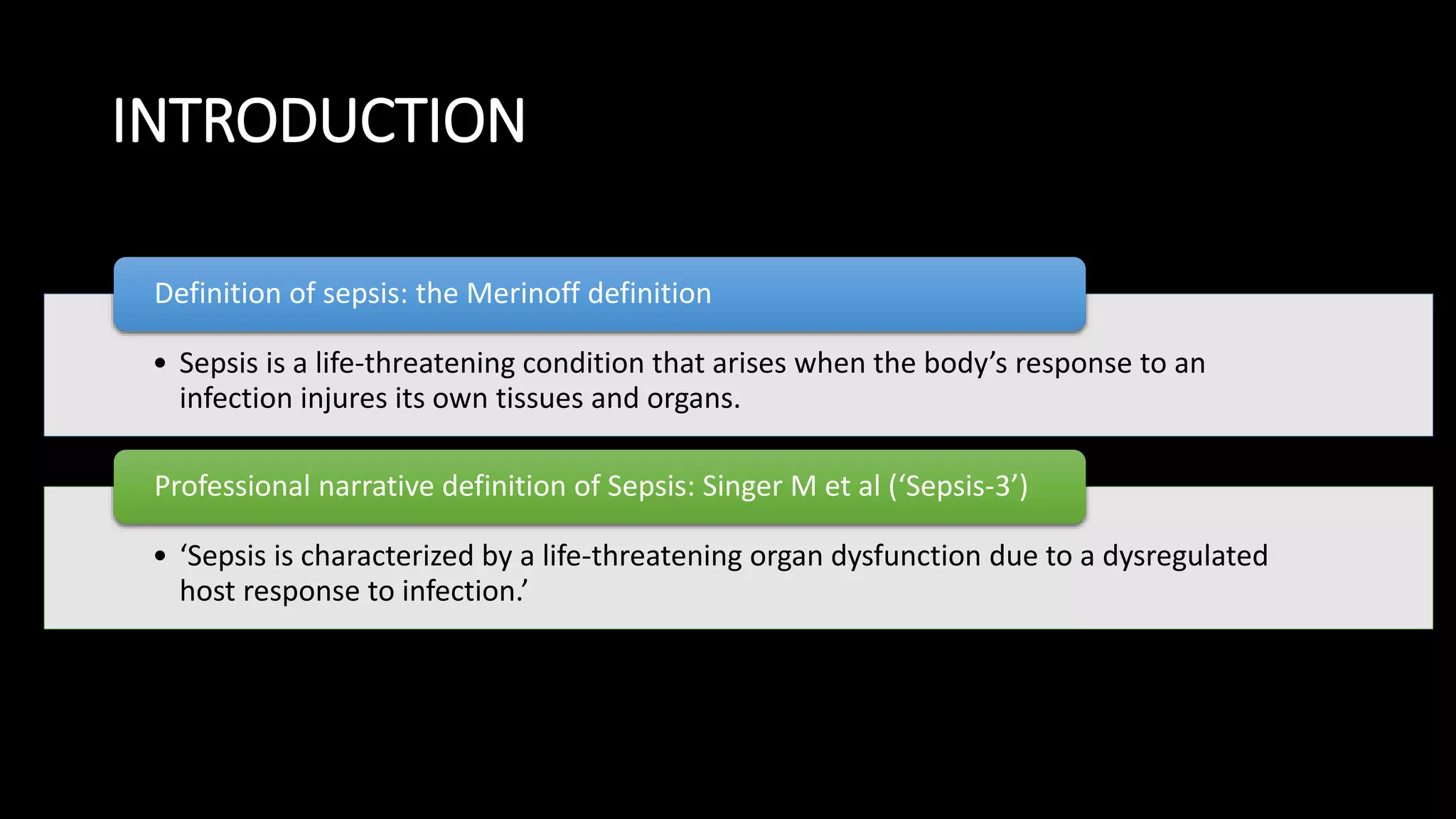 Sepsis Training Program | PPTX