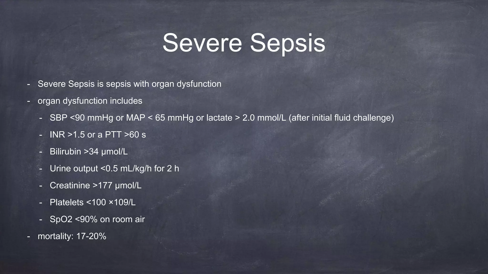 Sepsis update 2021 | PPTX