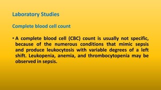 Sepsis workup | PDF