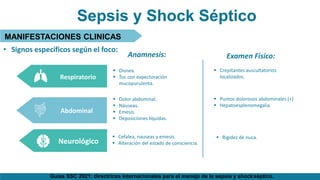 Sepsis y Shock Séptico. Infectología seminario | PPTX