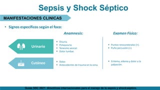 Sepsis y Shock Séptico. Infectología seminario | PPTX