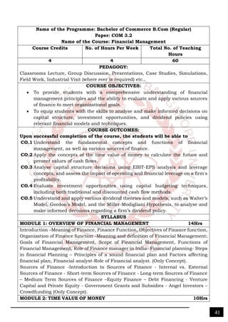 SEP SYLLABUS 24- 25-BCOM.pdf of bangalore university | PDF