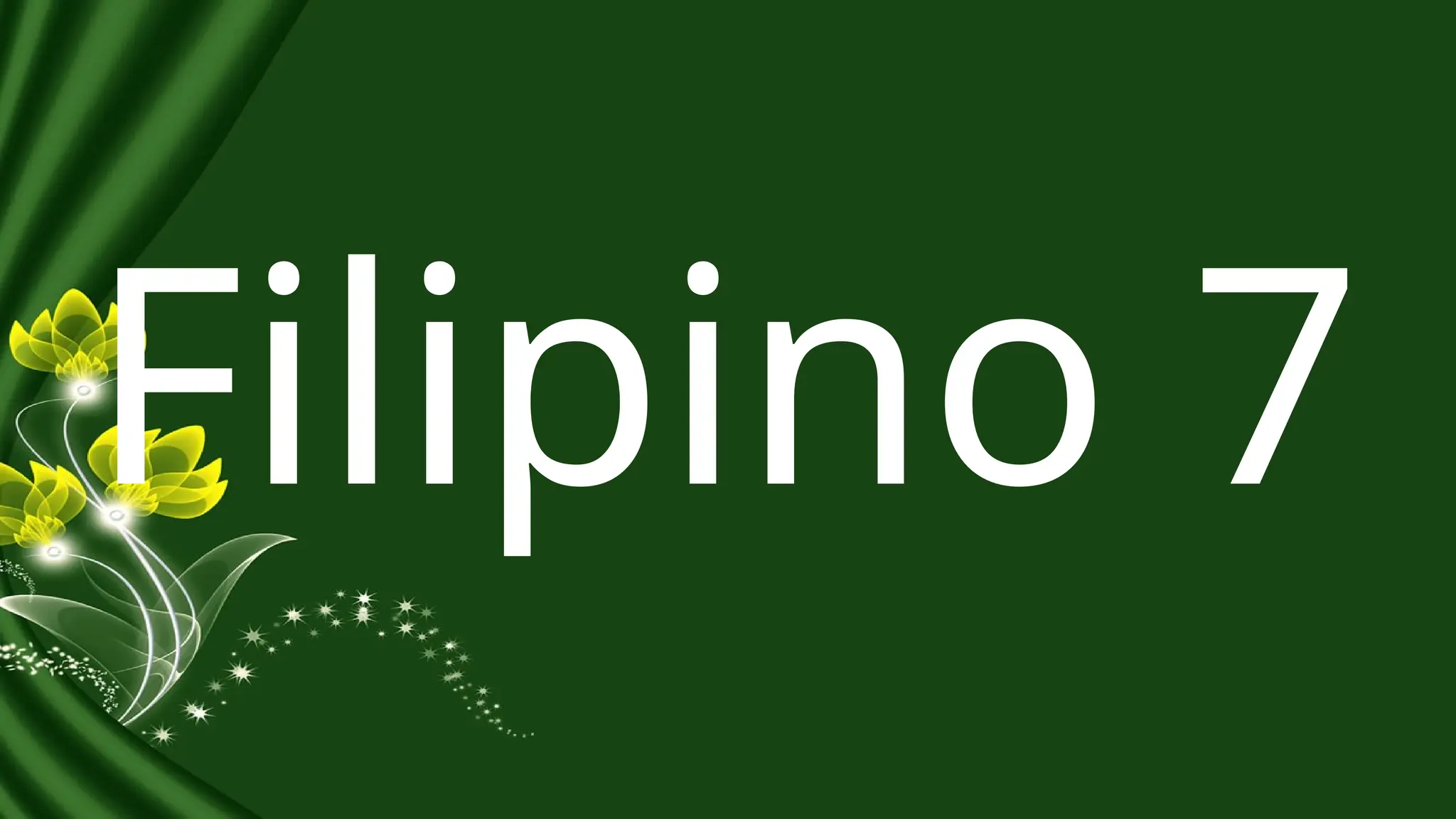 ang pinagmulan ng araw, bituin at buwan filipino 7 | PPTX