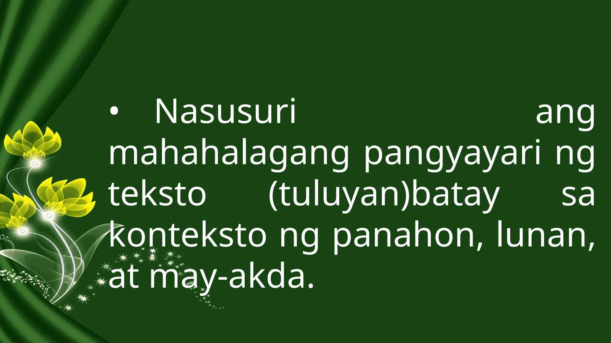 ang pinagmulan ng araw, bituin at buwan filipino 7 | PPTX