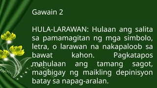 ang pinagmulan ng araw, bituin at buwan filipino 7 | PPTX