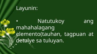 ang pinagmulan ng araw, bituin at buwan filipino 7 | PPTX