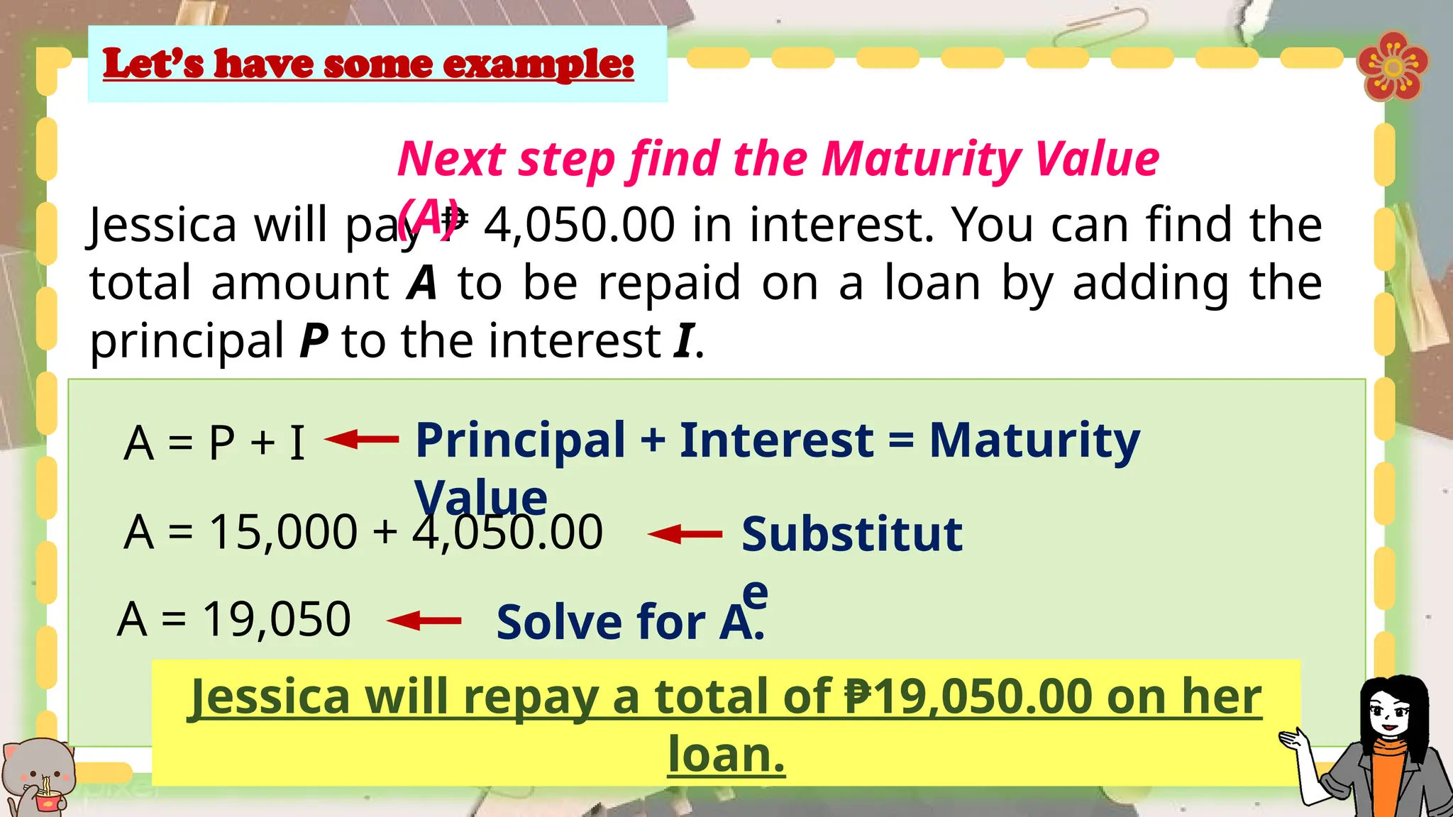SIMPLE INTEREST general mathematics gr11 | PPTX