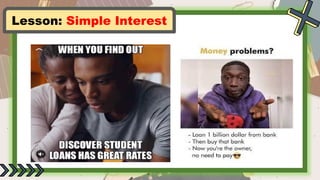 SIMPLE INTEREST general mathematics gr11 | PPTX