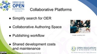 Collaborative Platforms for Open Content Development | PPTX