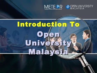 Sept 2011 OUM Course Preview Slides | PPT