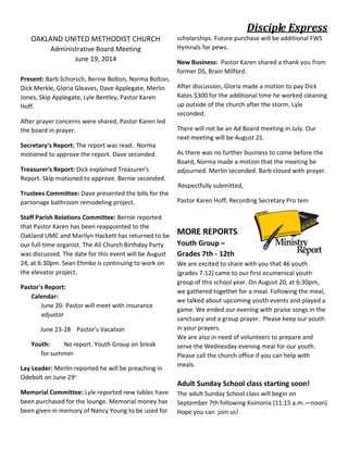 Sept 2014 newsletter | PDF | Non-Profit Organizations | Industries