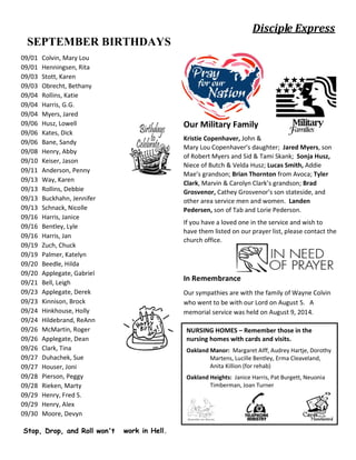 Sept 2014 newsletter | PDF | Non-Profit Organizations | Industries