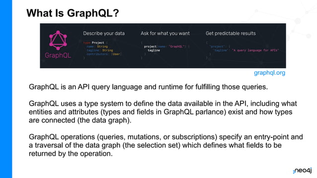 Training Week: Build APIs with Neo4j GraphQL Library | PPT