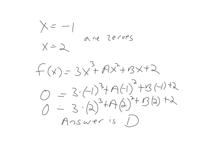 AP Calculus Test Chapter 1 September 25 | PDF