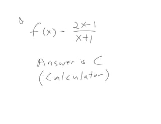 AP Calculus Test Chapter 1 September 25 | PDF