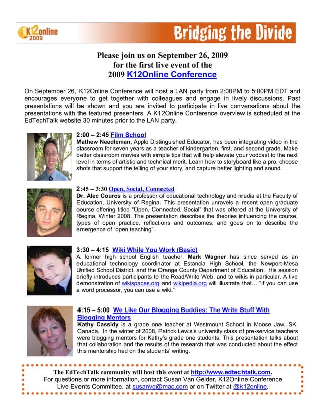 K12 9-26 LAN Party | PDF