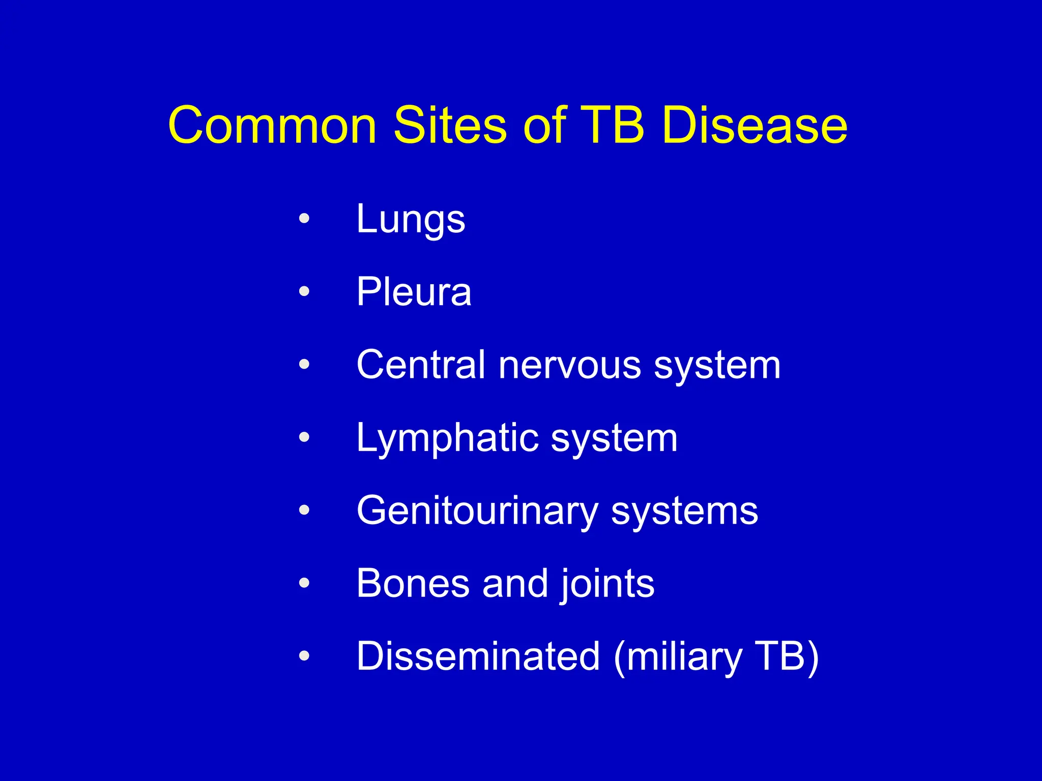 Tuberculosis disease and latent tuberculosis infection | PPT