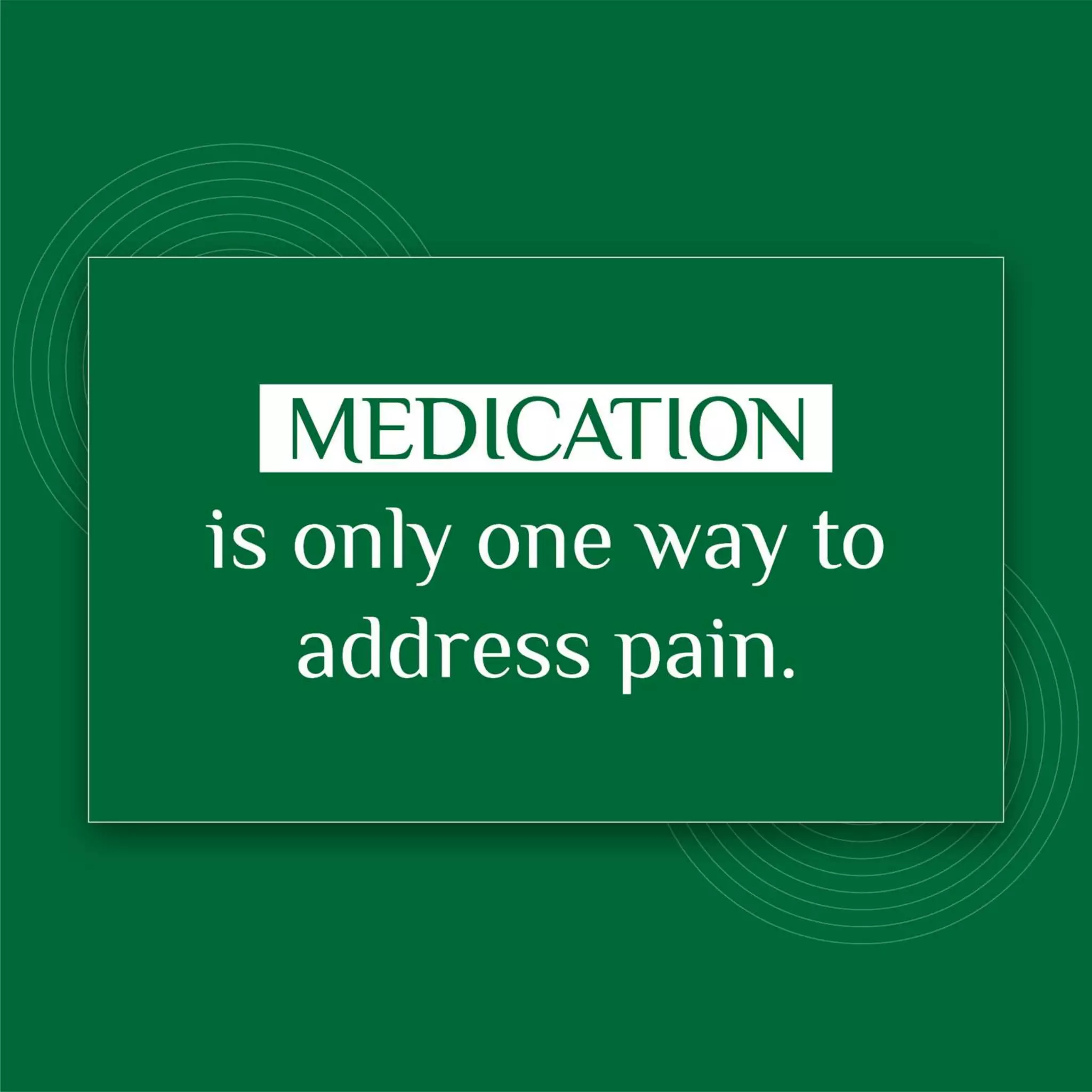 Pain needs holistic healing. | PPTX