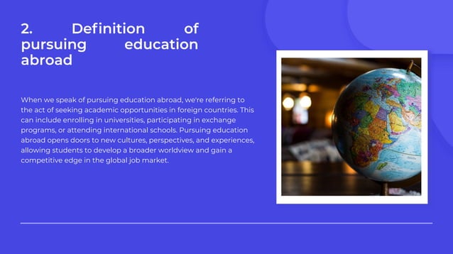 Key Advantages of pursuing Education Abroad | PPT