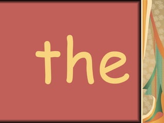 September sight-words | PPT