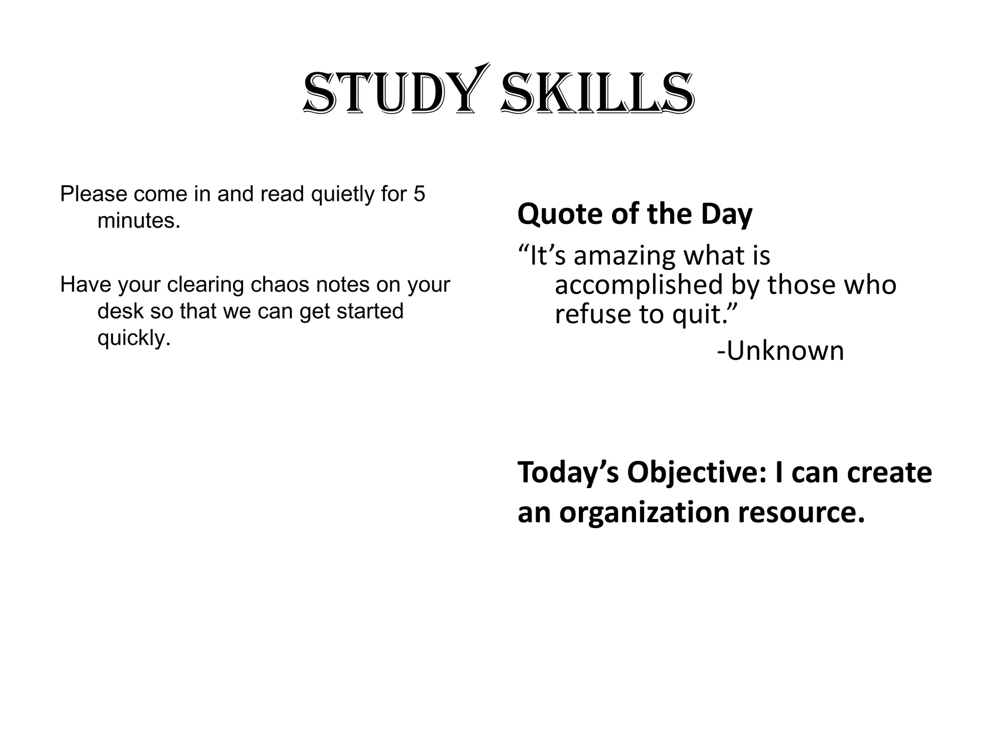 Warm-Up September 10-14 | PPT