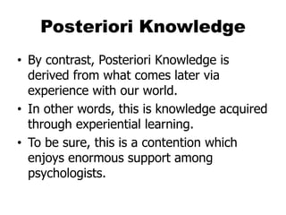 September 10 - Philosophy of Science - Continued Discussion).ppt