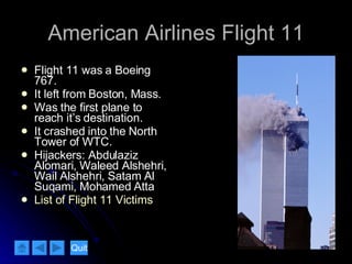 Flight 11 Crash