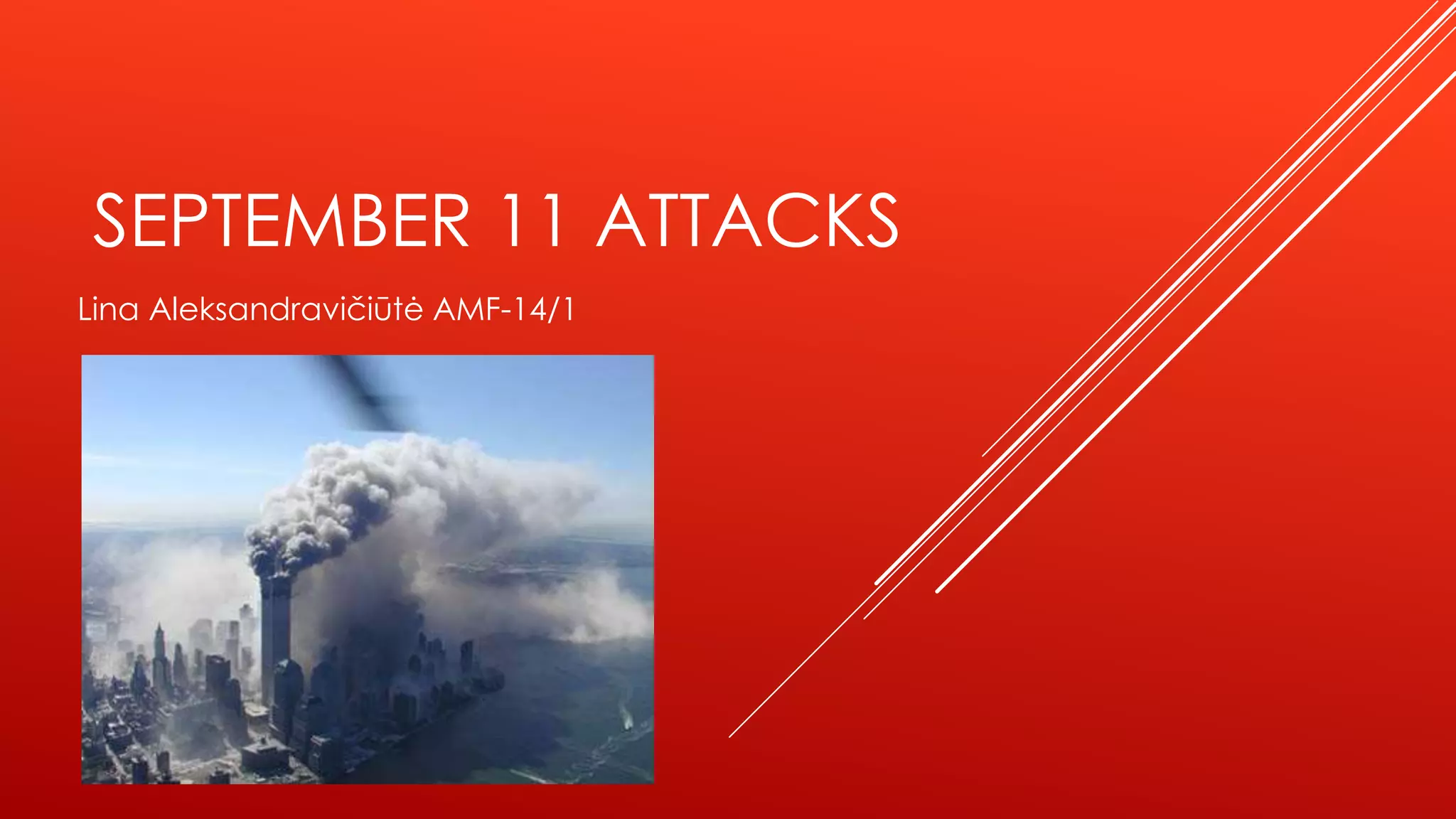 September 11 attacks | PPTX