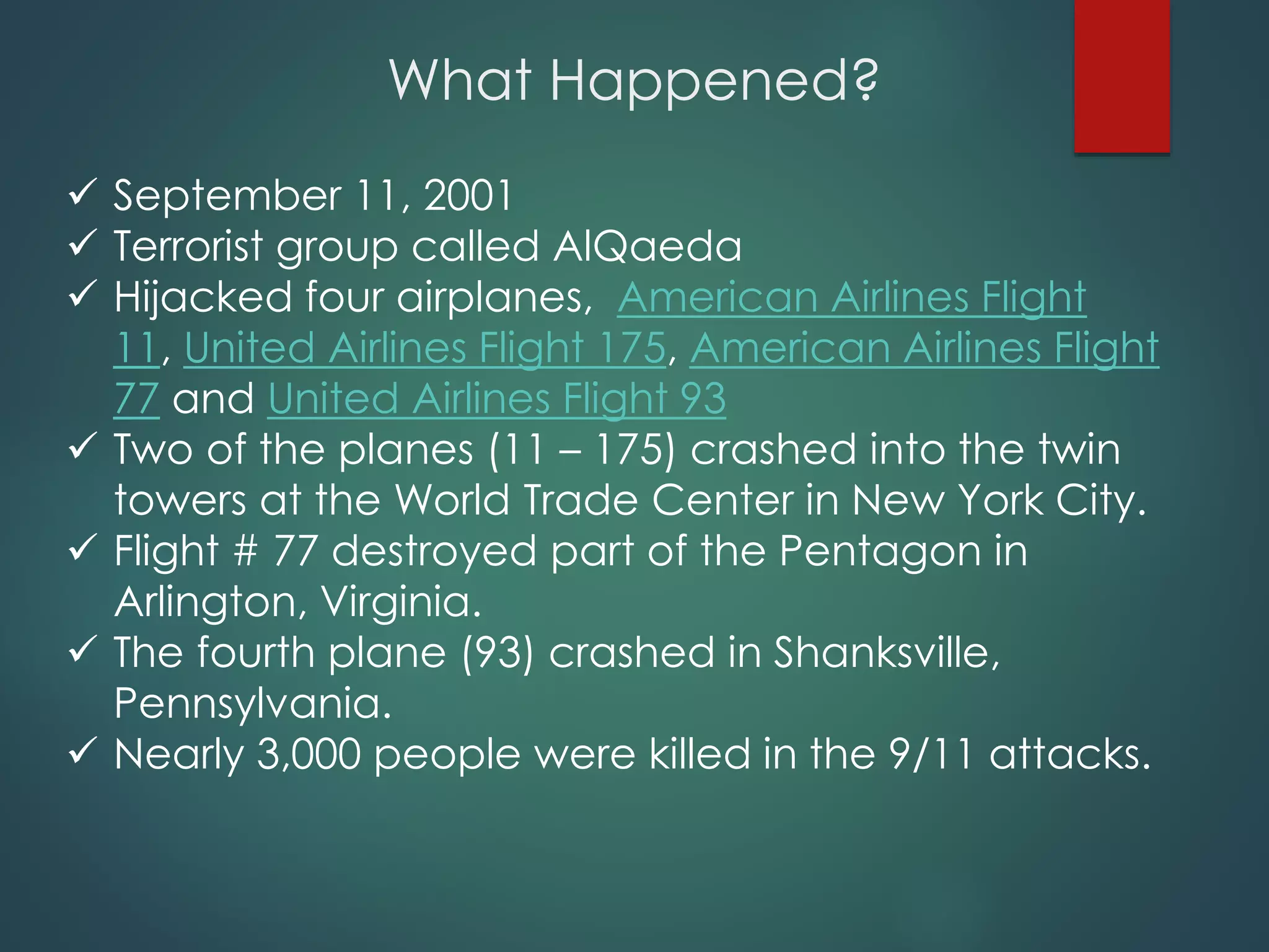 September 11 slides | PPTX