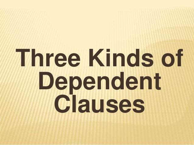 Types Of Dependent Clauses Exercises - Design Talk Types Of Dependent Clauses Exercises - Design Talk