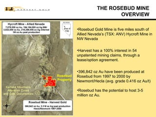 Harvest Gold - Corporate Presentation - September 2010 | PPT