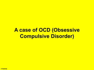September 2017 - A case of OCD (Obsessive Compulsive Disorder) & Story ...